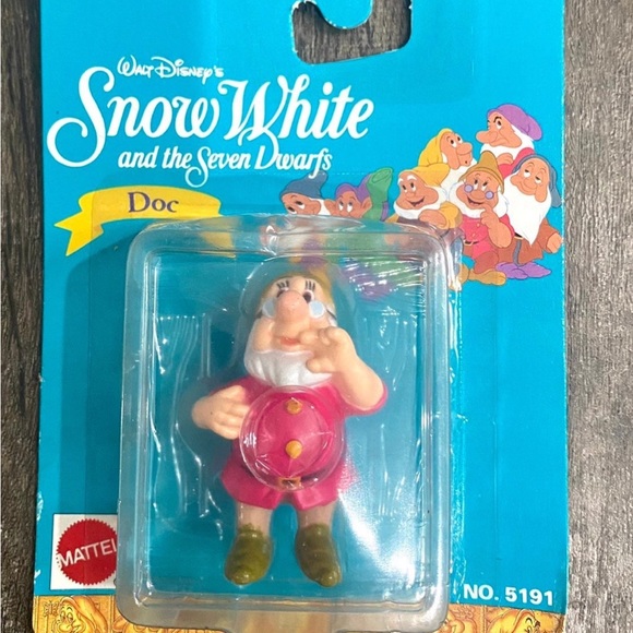 Disney | Toys | Lot Of 3 Vintage Snow White Mini Figures Nib | Poshmark